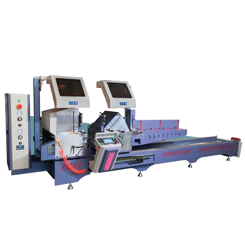 Double Head Miter Saw Cutting Aluminum Profile Machine